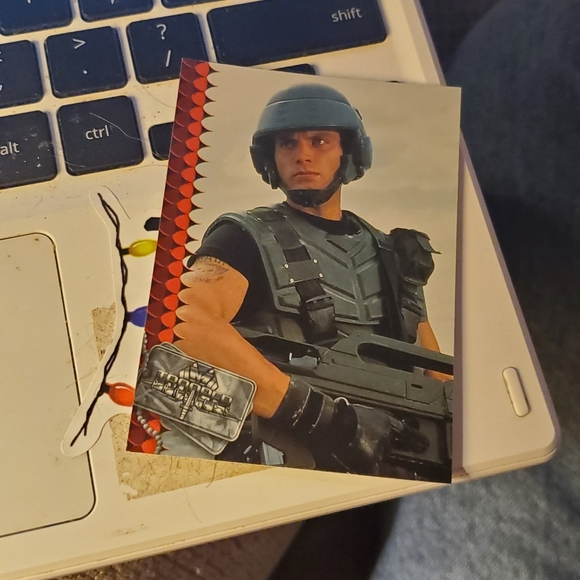 Other | Johnny Rico Starship Troopers Card | Poshmark